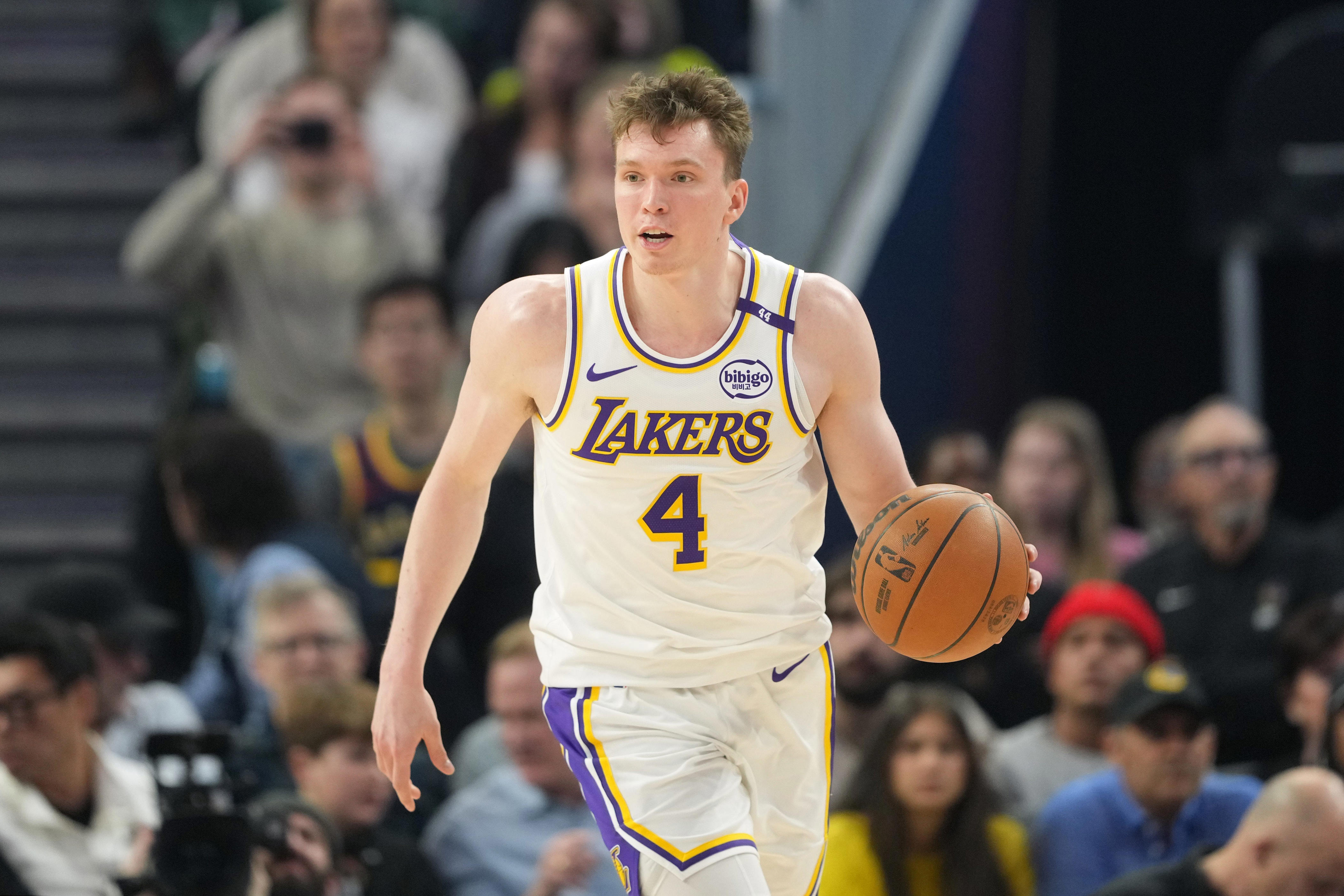 Dalton Knecht by the numbers in Lakers-Grizzlies NBA game