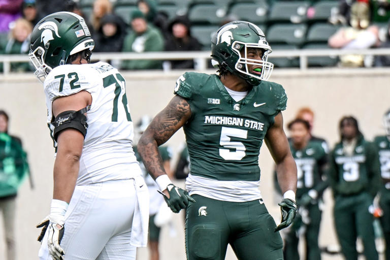 Michigan State football depth chart: Spartans' starters, reserves after ...