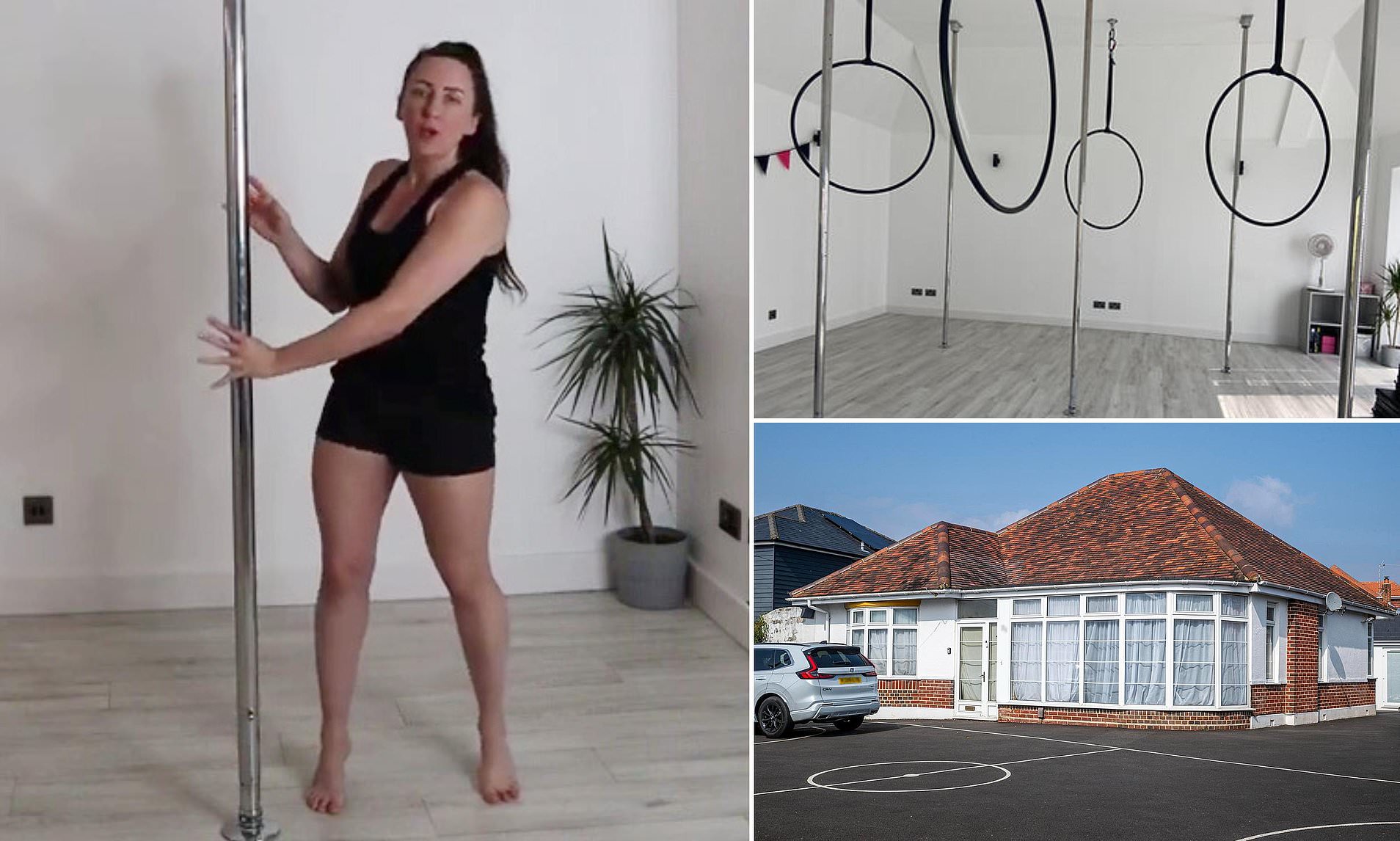 Fitness instructor at war with neighbours over pole dancing studio