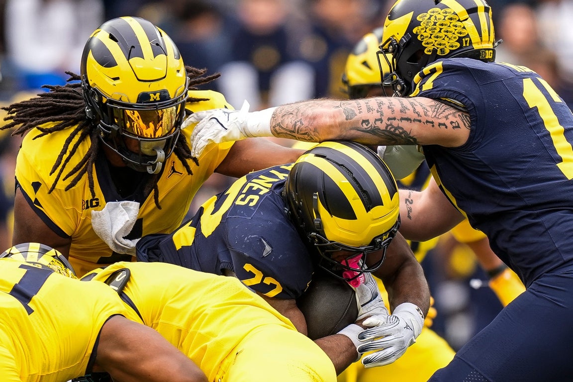Unbelievable photos from Michigan football's spring game