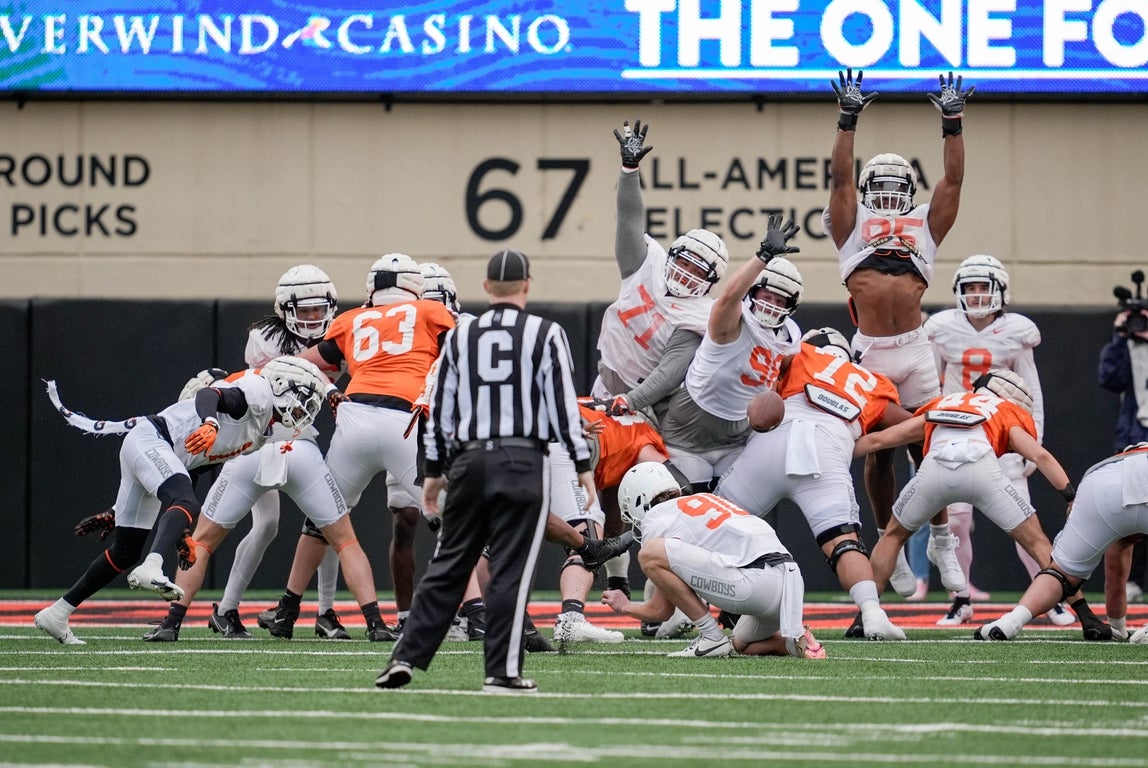 Oklahoma State spring football showcase, in photos