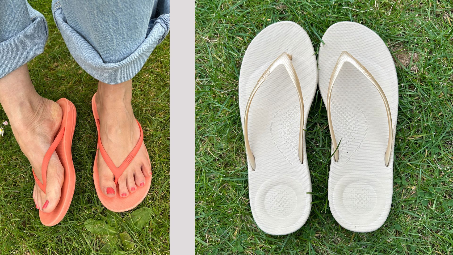 I've found it – a pair of flip flops I can comfortably wear all day ...