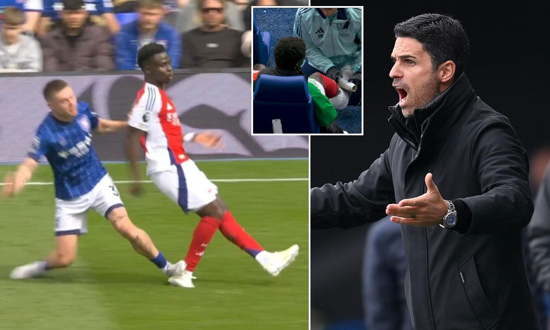 Mikel Arteta delivers Bukayo Saka injury update after Arsenal forward ... Mikel Arteta delivers Bukayo Saka injury update after Arsenal forward ...
