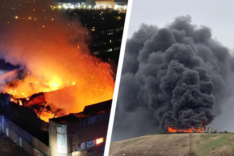 Five Hartlepool infernos which tore through landmarks and a landfill in ...