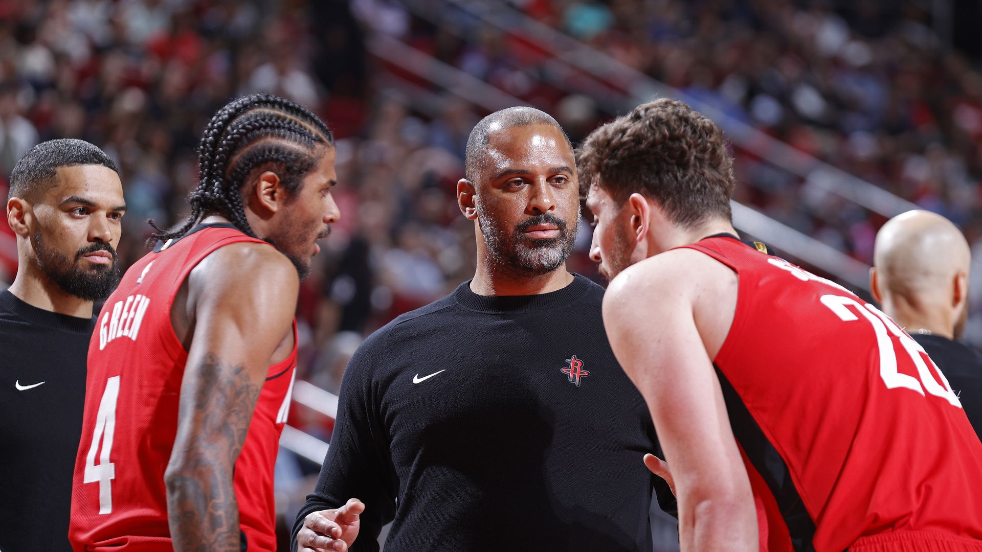 Rockets Vs Warriors 2025 Playoffs Round One, Game One