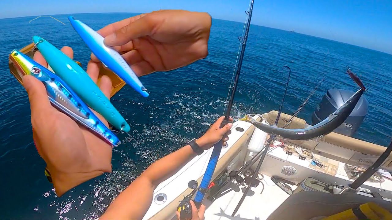 Surface Iron Fishing the Coronado Islands for Barracuda & Calico