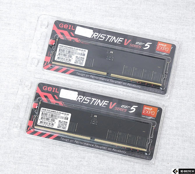 SK하이닉스 메모리와 AMD 최적화, GeIL DDR5-5600 CL46 PRISTINE V AMD