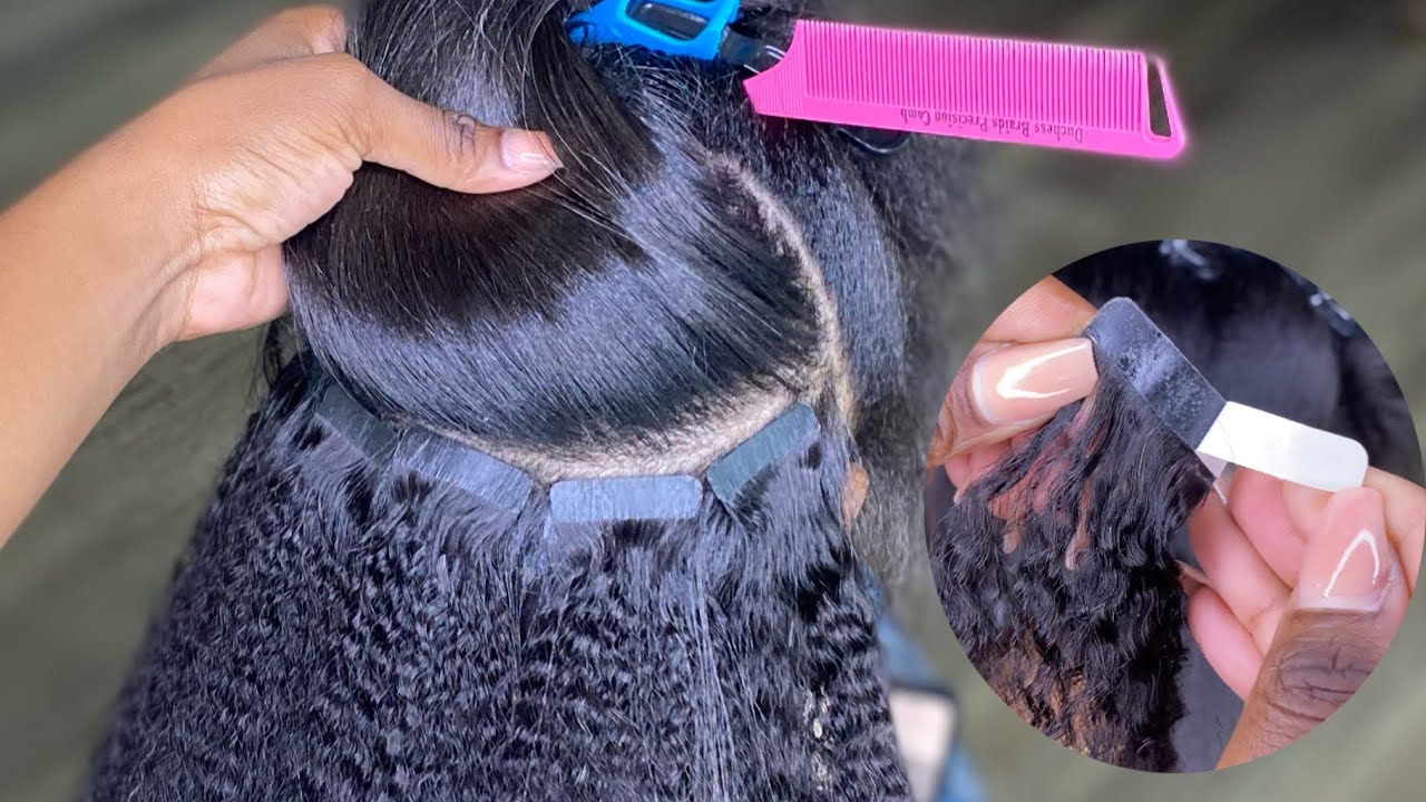 Tape-in extensions: Right vs. wrong way – beginner to pro guide