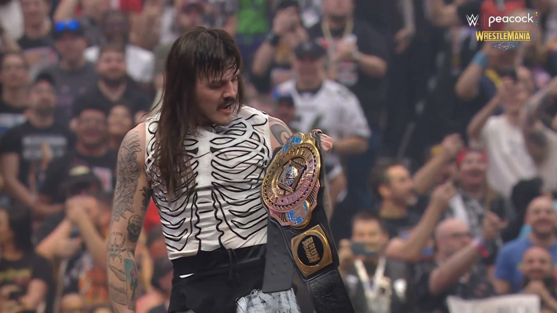 Dominik Mysterio wins the Intercontinental championship Dominik Mysterio wins the Intercontinental championship