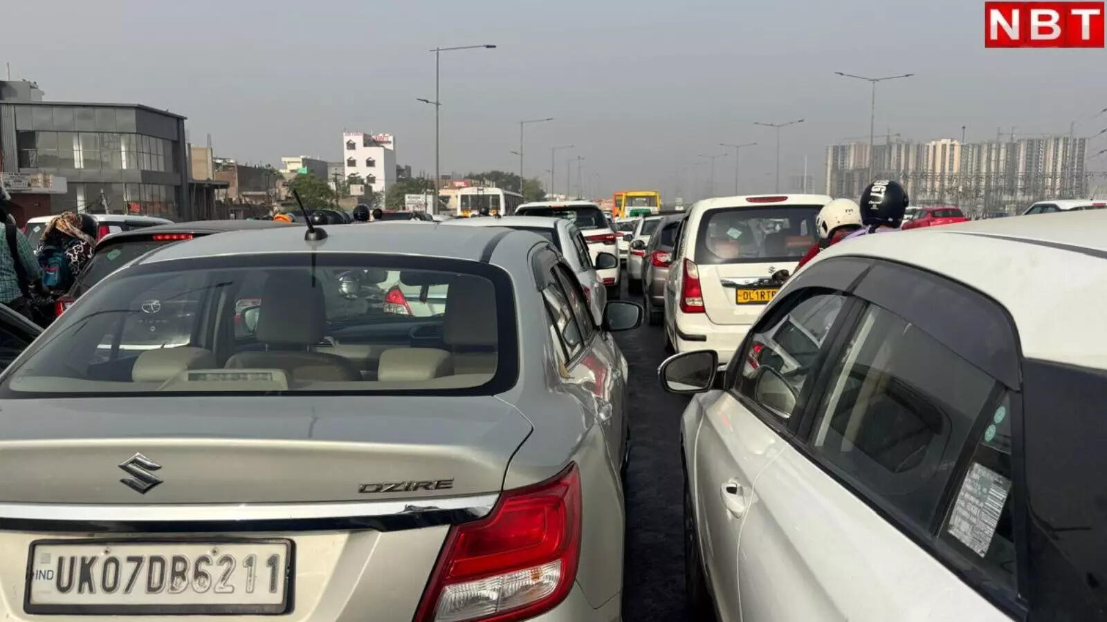 आज DND से जाएं दिल्ली, NH 24 पर सुबह से भीषण जाम, घर से निकलने से पहले ...