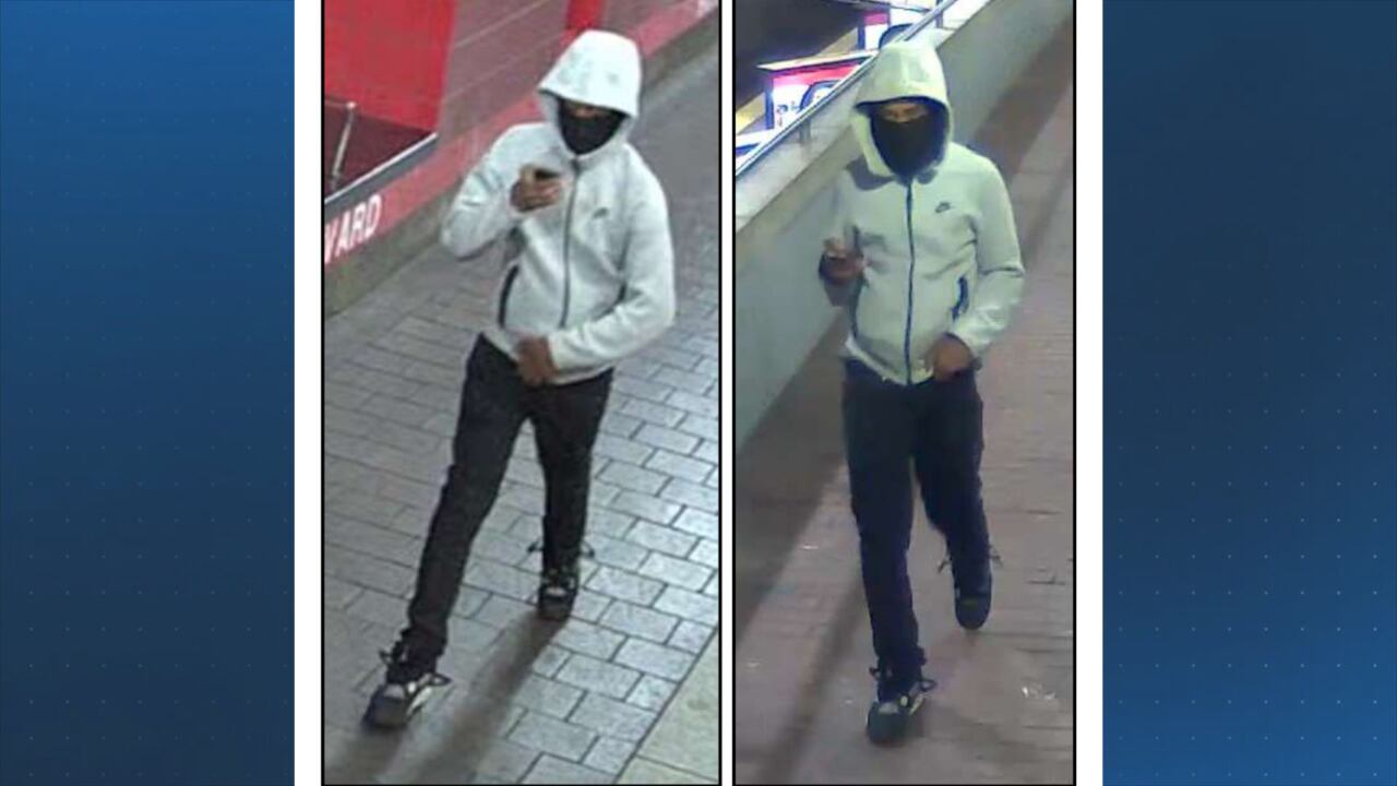 ‘Shooter just ran by the train’: Images of person of interest released ...