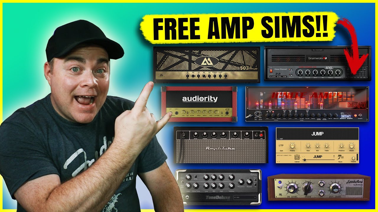 Top 10 Free Guitar Amp Sim Plugins