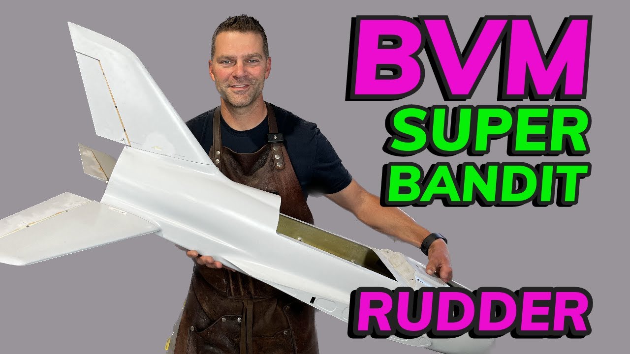 The Bvm Super Bandit Build Continues - The Rudder Is Installed Part 6