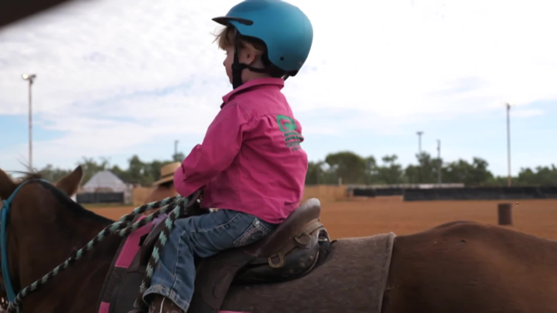 Flood-impacted outback community Eromanga comes together for rodeo
