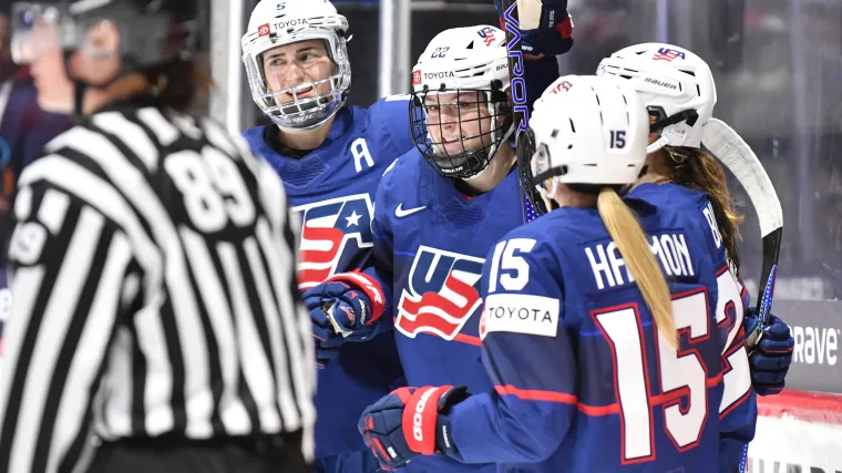 U.S. women's hockey stuns Canada with insane sudden-death overtime goal ...