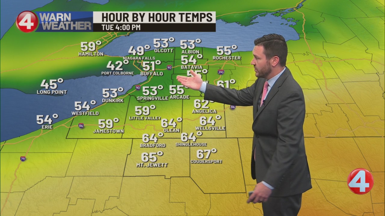 Buffalo weather update: 10 p.m., 4/20/25