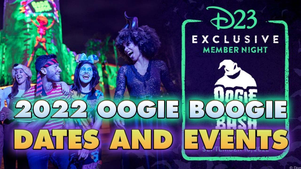 Oogie Boogie Bash Ticket Sales Dates and Events Confirmed