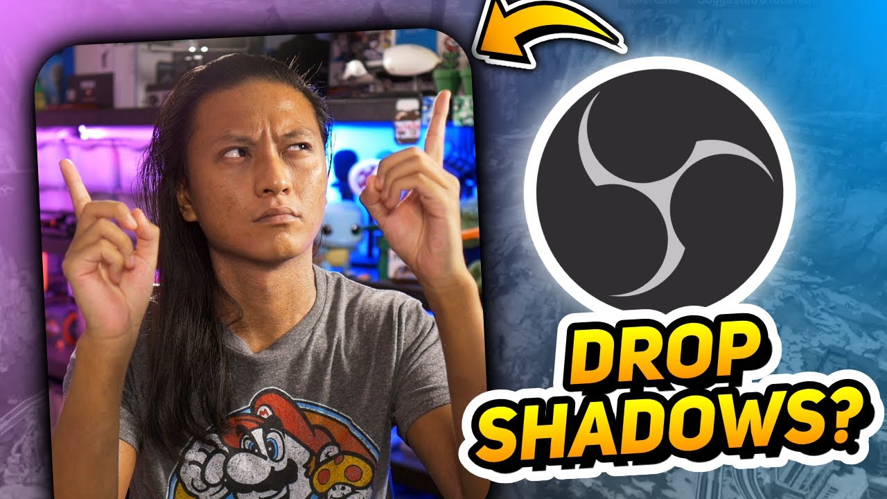 How To Make DROP SHADOWS in OBS! (Plus Rounded Corners)