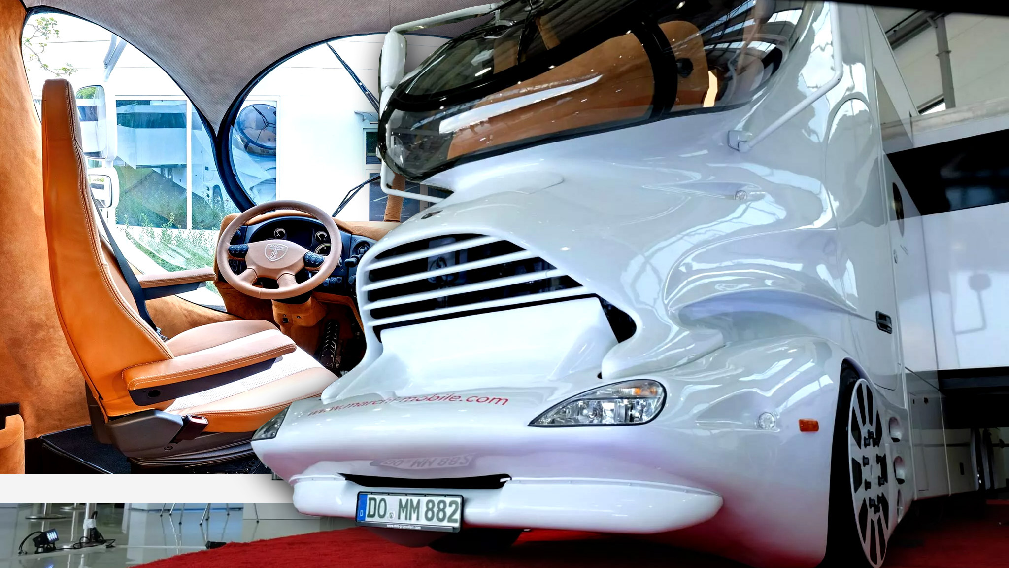 This $3M Space-Age Motorhome Looks Like It’s From Another Planet