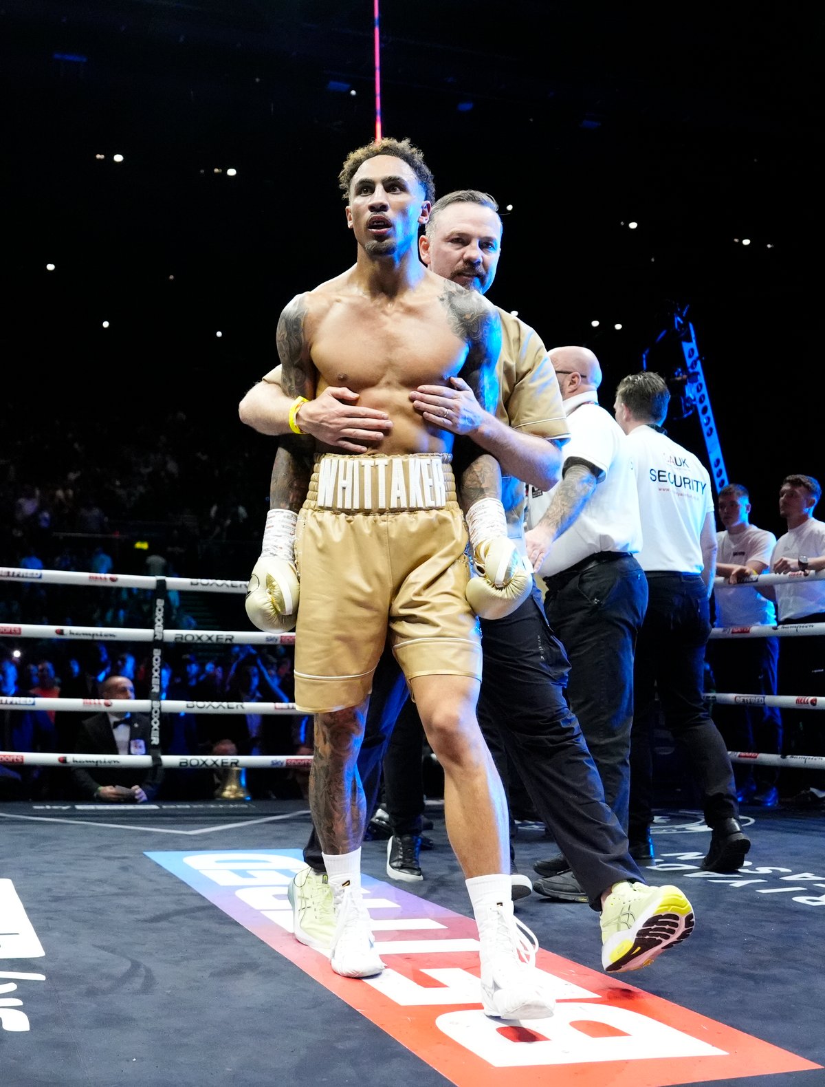 Ben Whittaker stops Liam Cameron in second round after Frazer Clarke ...
