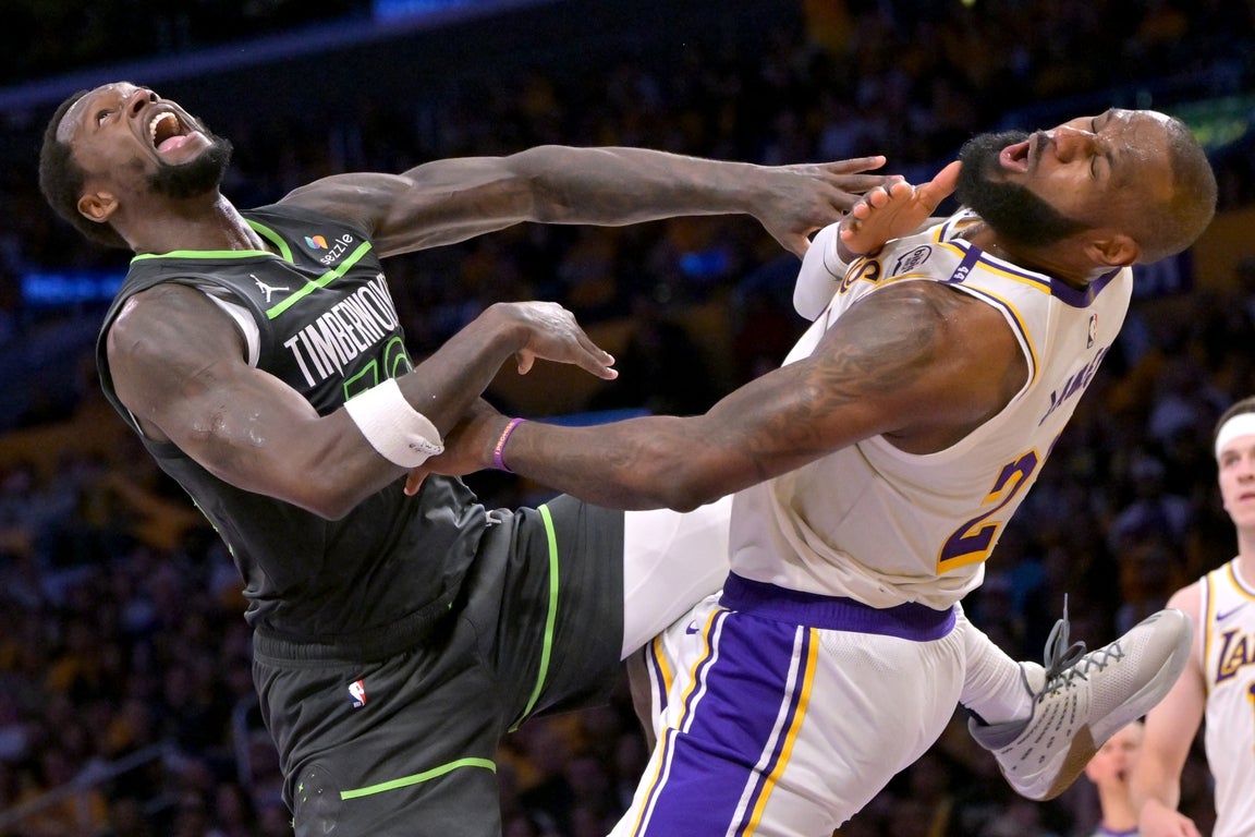 Epic photos from the first games of the NBA playoffs