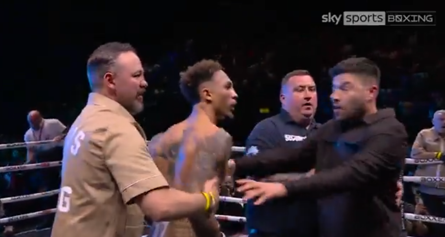 Boxer Ben Whittaker slammed for 'classless' reaction to knockout win