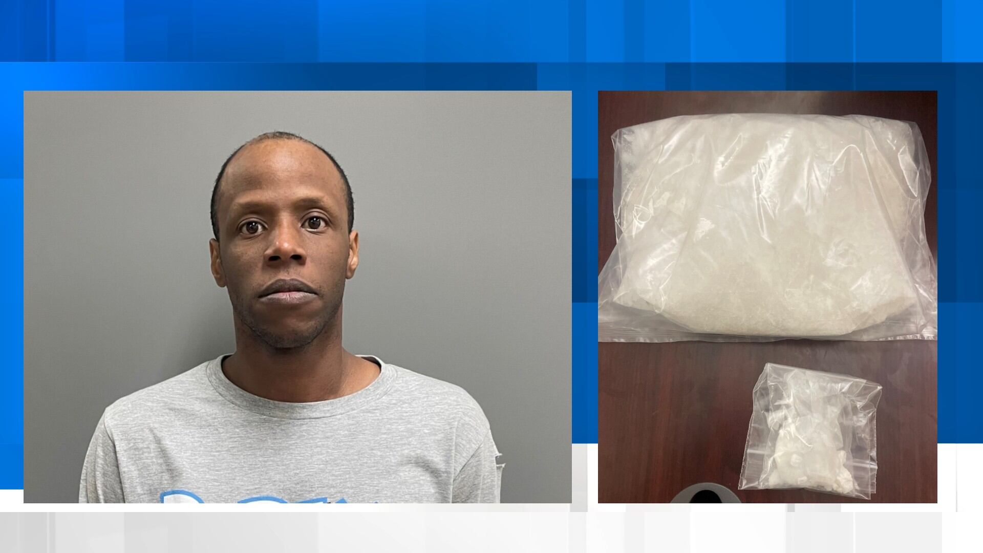 Decatur man arrested following police chase, charged with drug trafficking