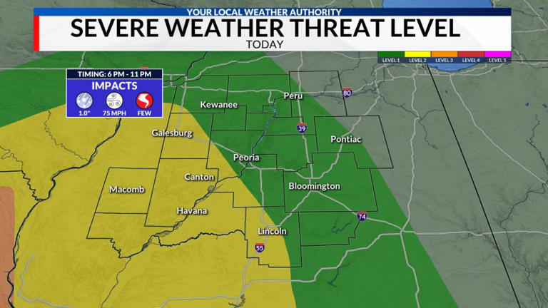 Tornado Watch for central Illinois