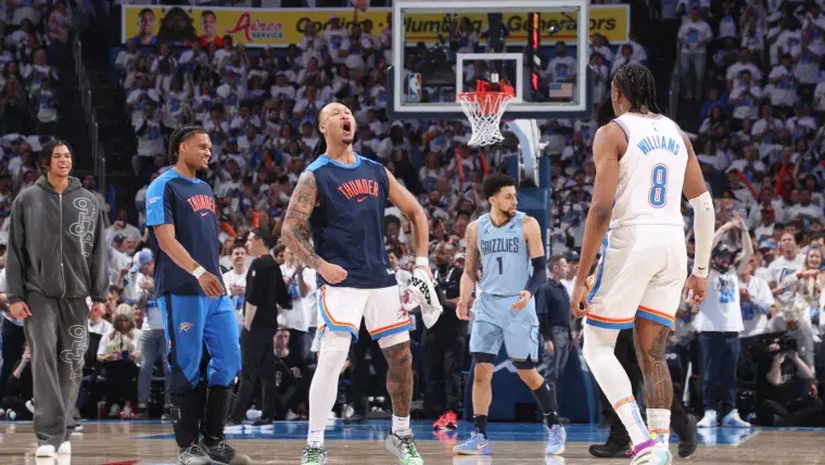Thunder threaten biggest blowout in playoff history record with 51-point drubbing of Grizzlies ...
