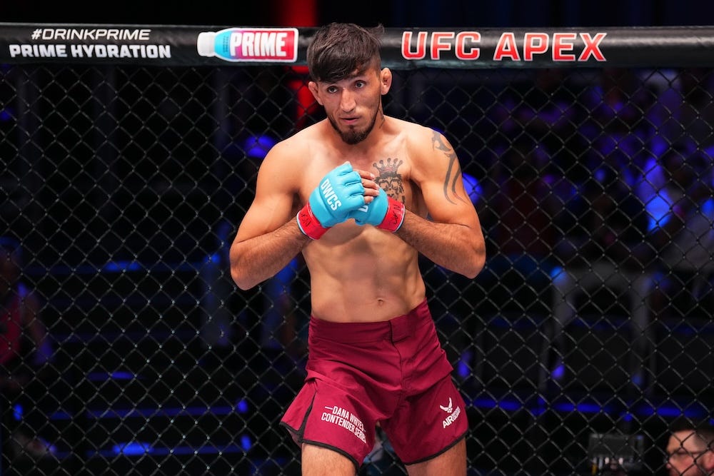 UFC contract winner cut after arrest for felony charges of lewd acts ...