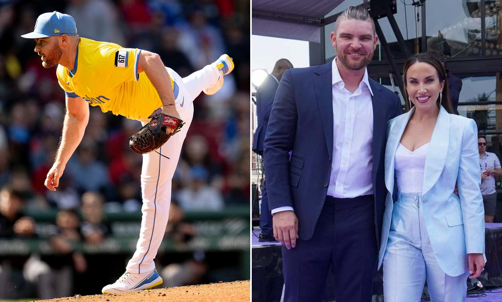 MLB star Liam Hendriks returns to the field for first time in nearly two years after cancer ...