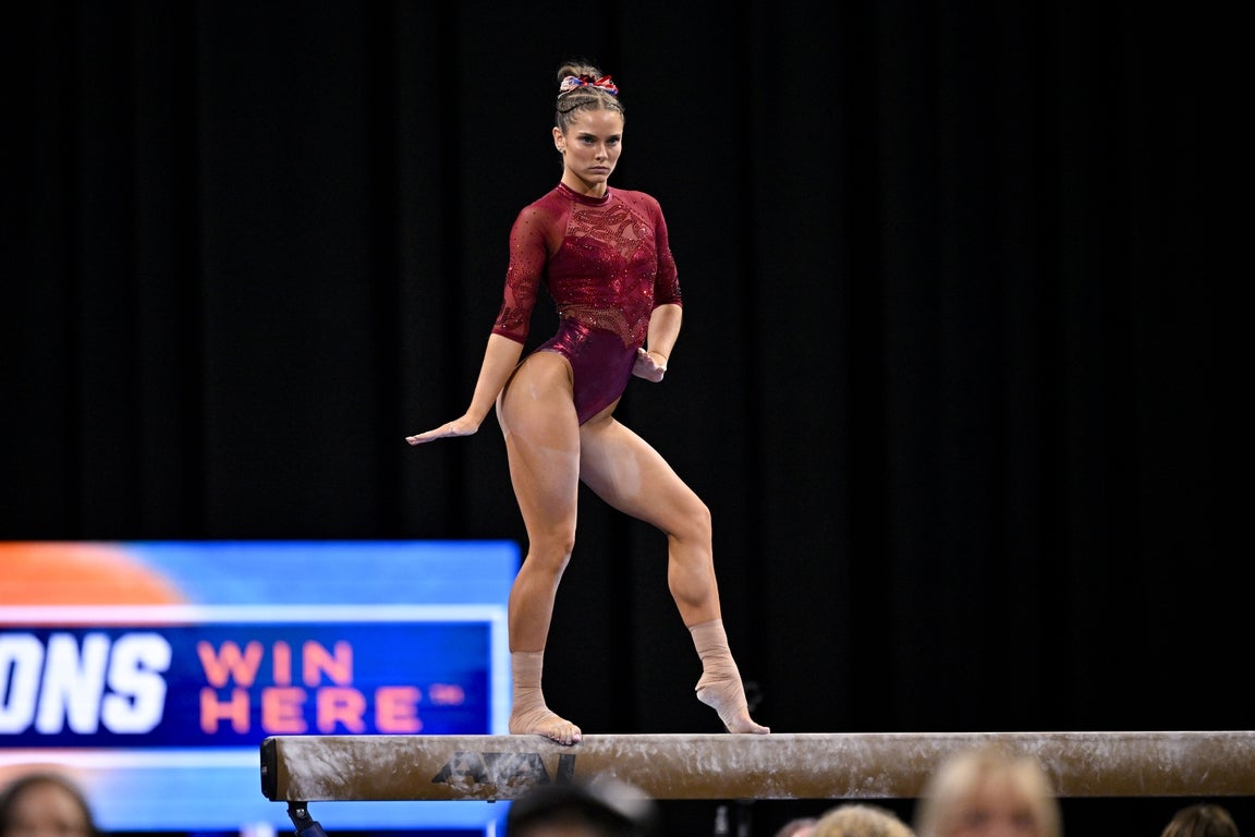 Stunning photos from the 2025 college gymnastics championship