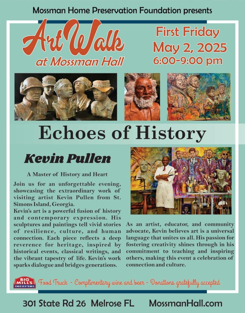 Art Walk at Mossman Hall to feature Kevin Pullen