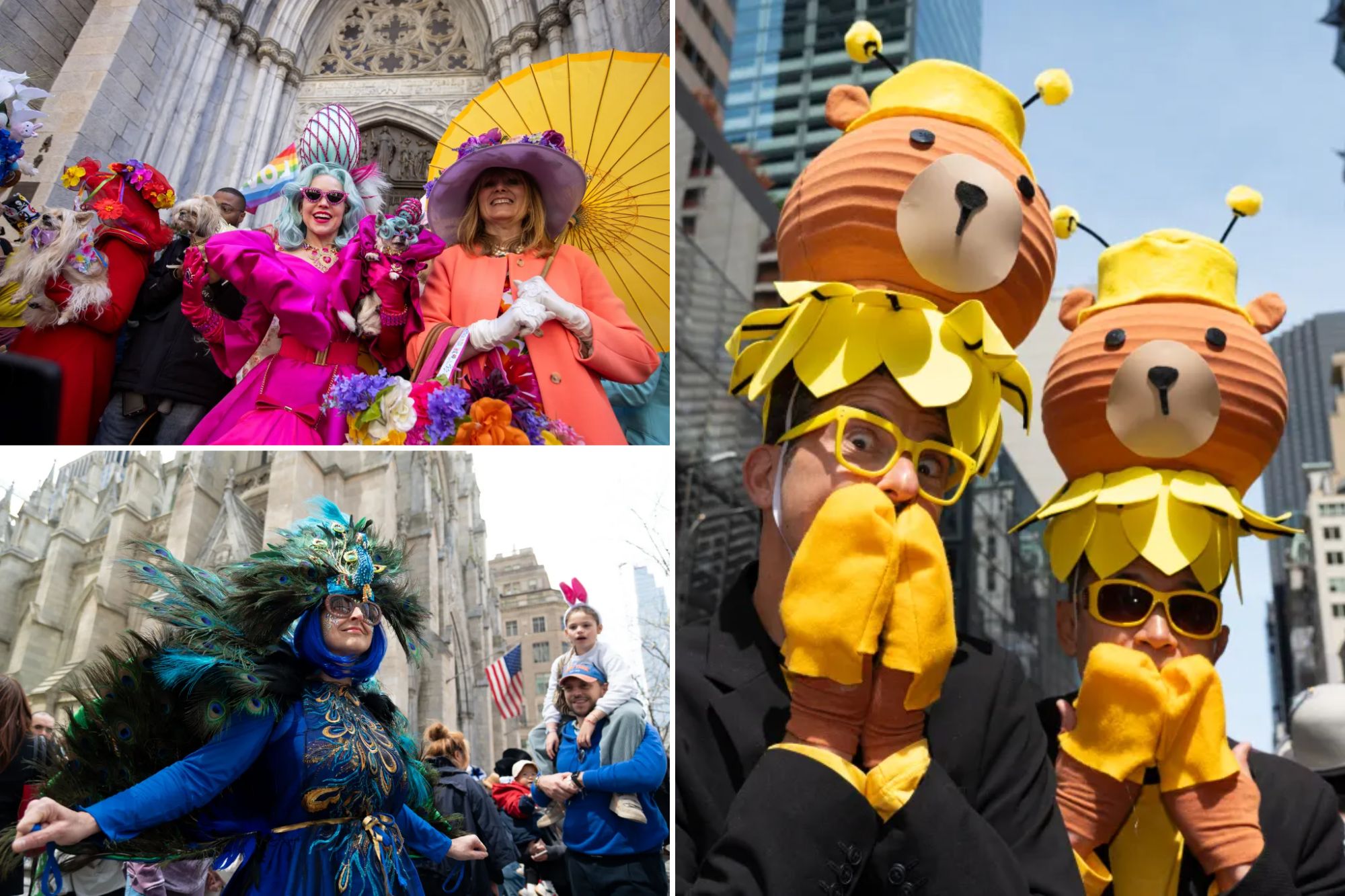 They’ve got bees in their bonnet — and everything else — at NYC Easter ...