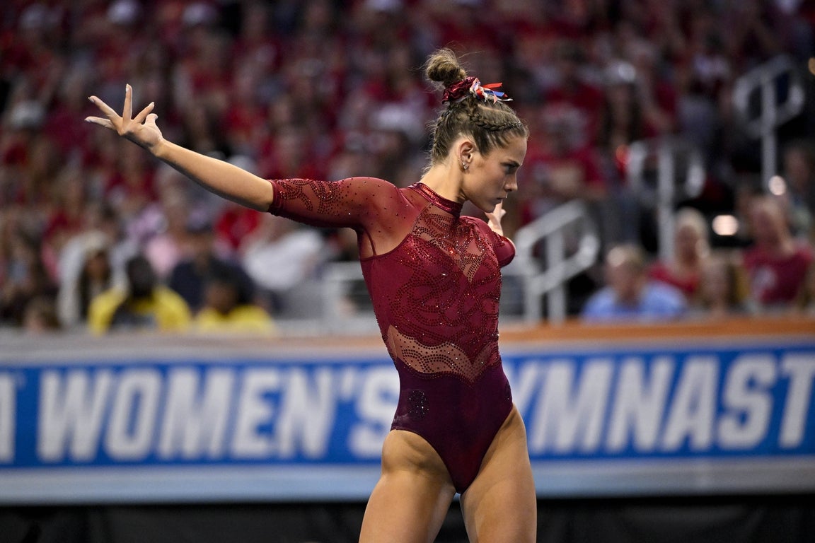 Stunning photos from the 2025 college gymnastics championship