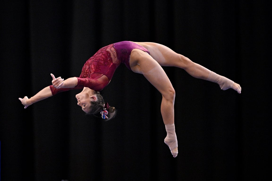 Oklahoma gymnastic stars Audrey Davis, Jordan Bowers and Faith Torrez ...