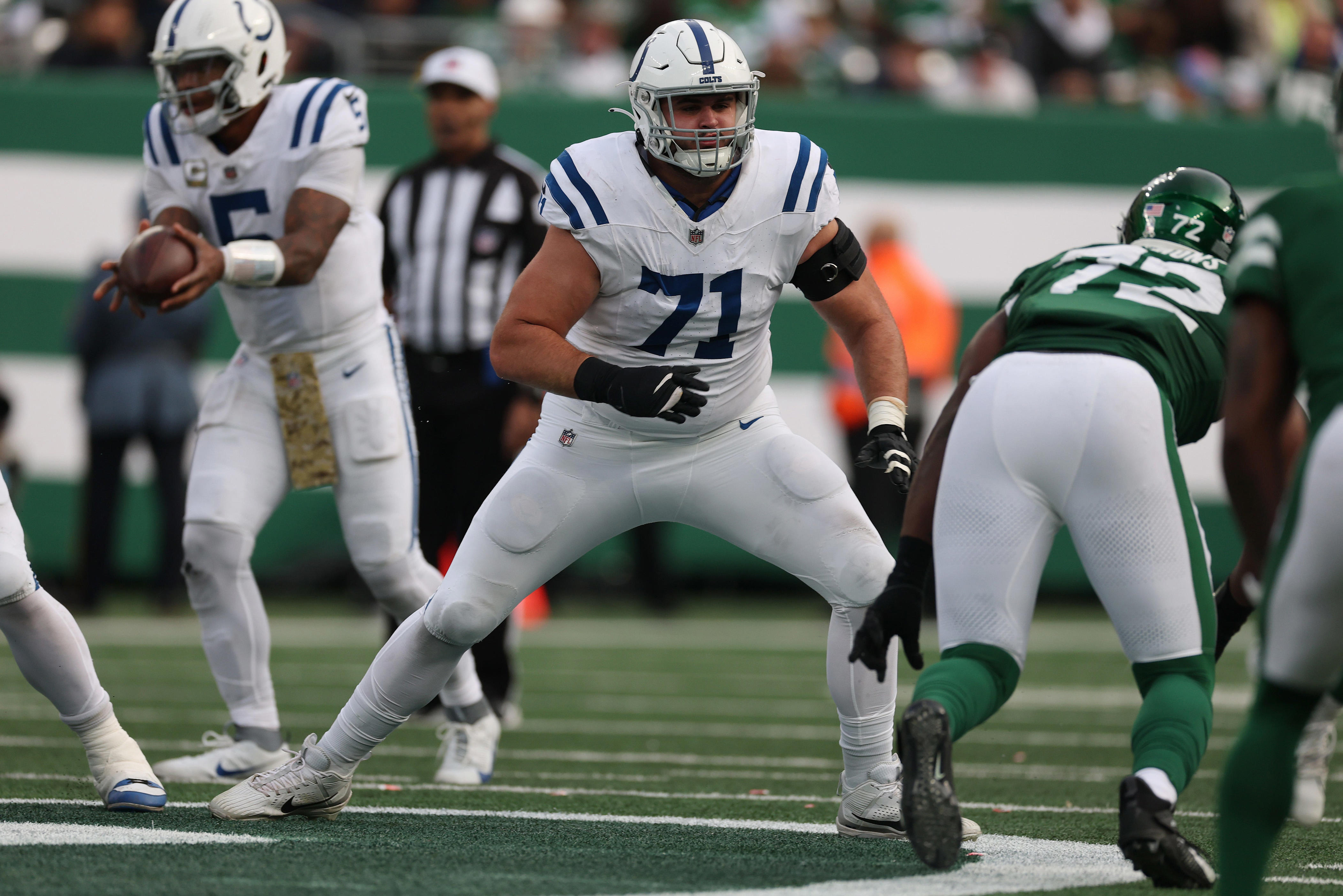 What did Indianapolis Colts' starting offensive line combo look like on ...