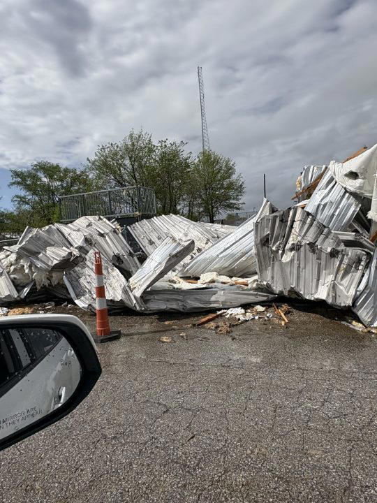 PHOTOS: Easter Sunday storms damage homes, infrastructure in the Four ...