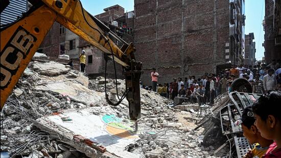 Cops say renovation may have caused Delhi building collapse which killed 11