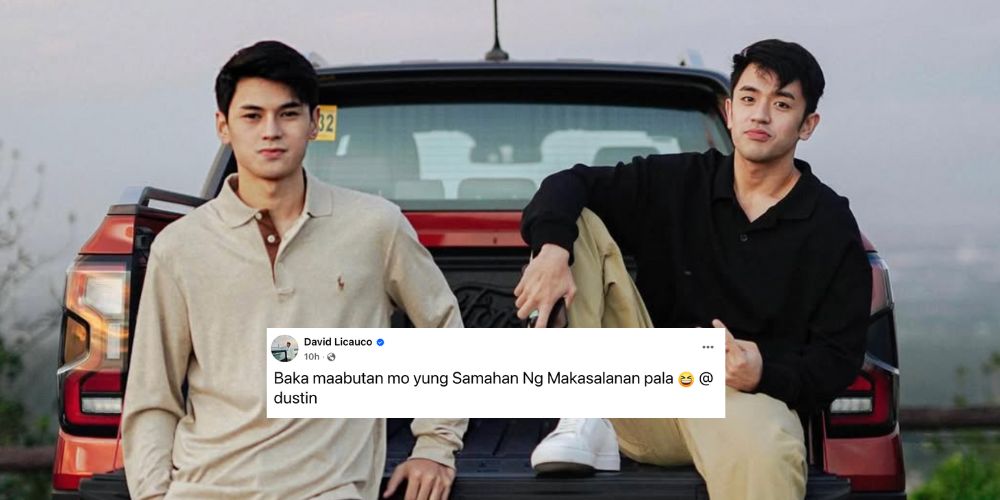 David Licauco teases Dustin Yu following ‘PBB’ nomination