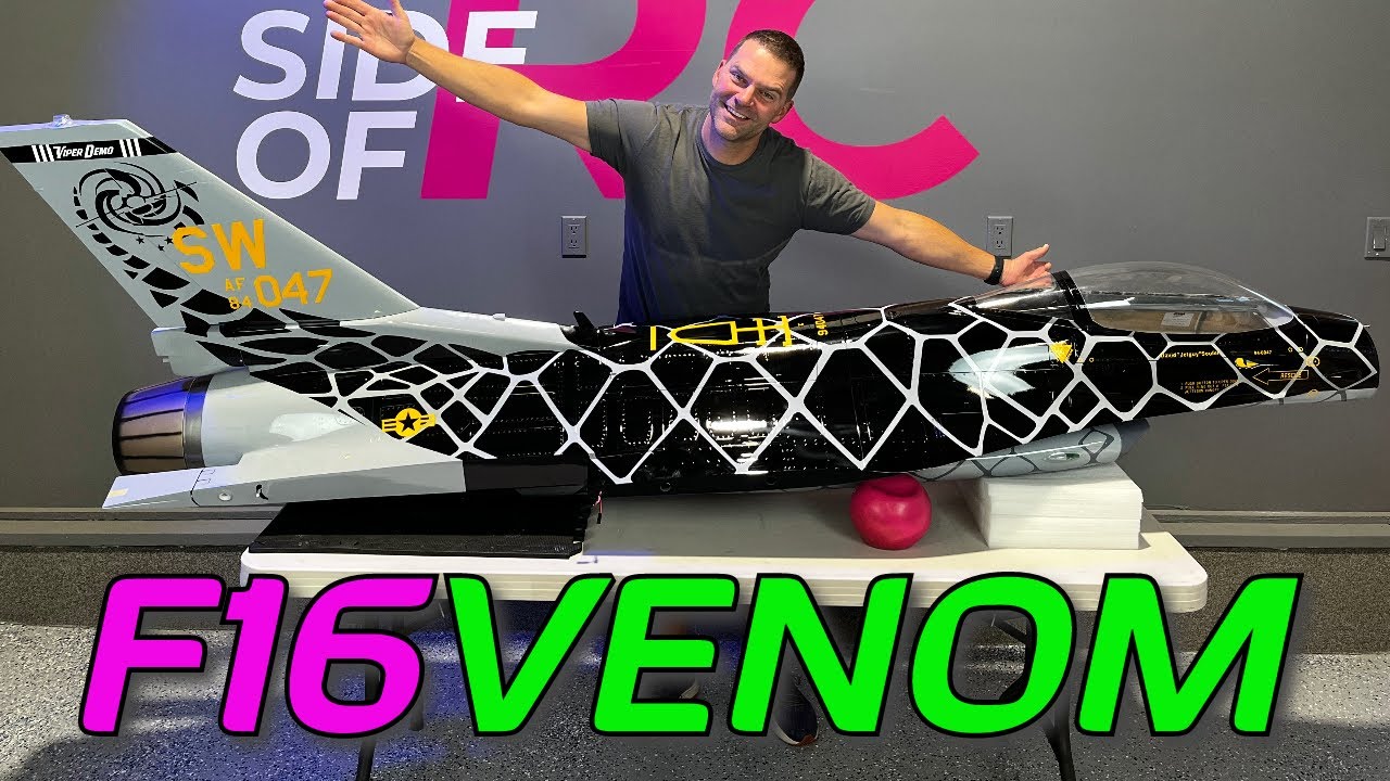 Crafting Adrenaline Building the BVM F-16 RC Jet Venom Edition Begins