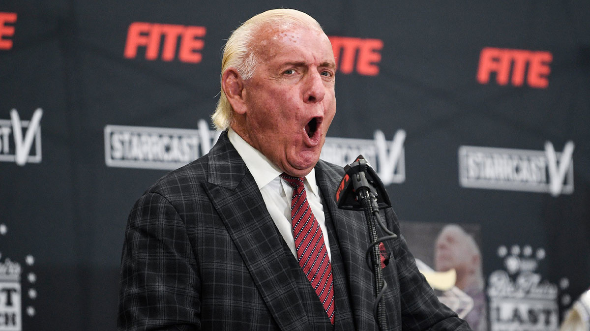 Ric Flair apologizes after injury causes abrupt end to AEW appearance