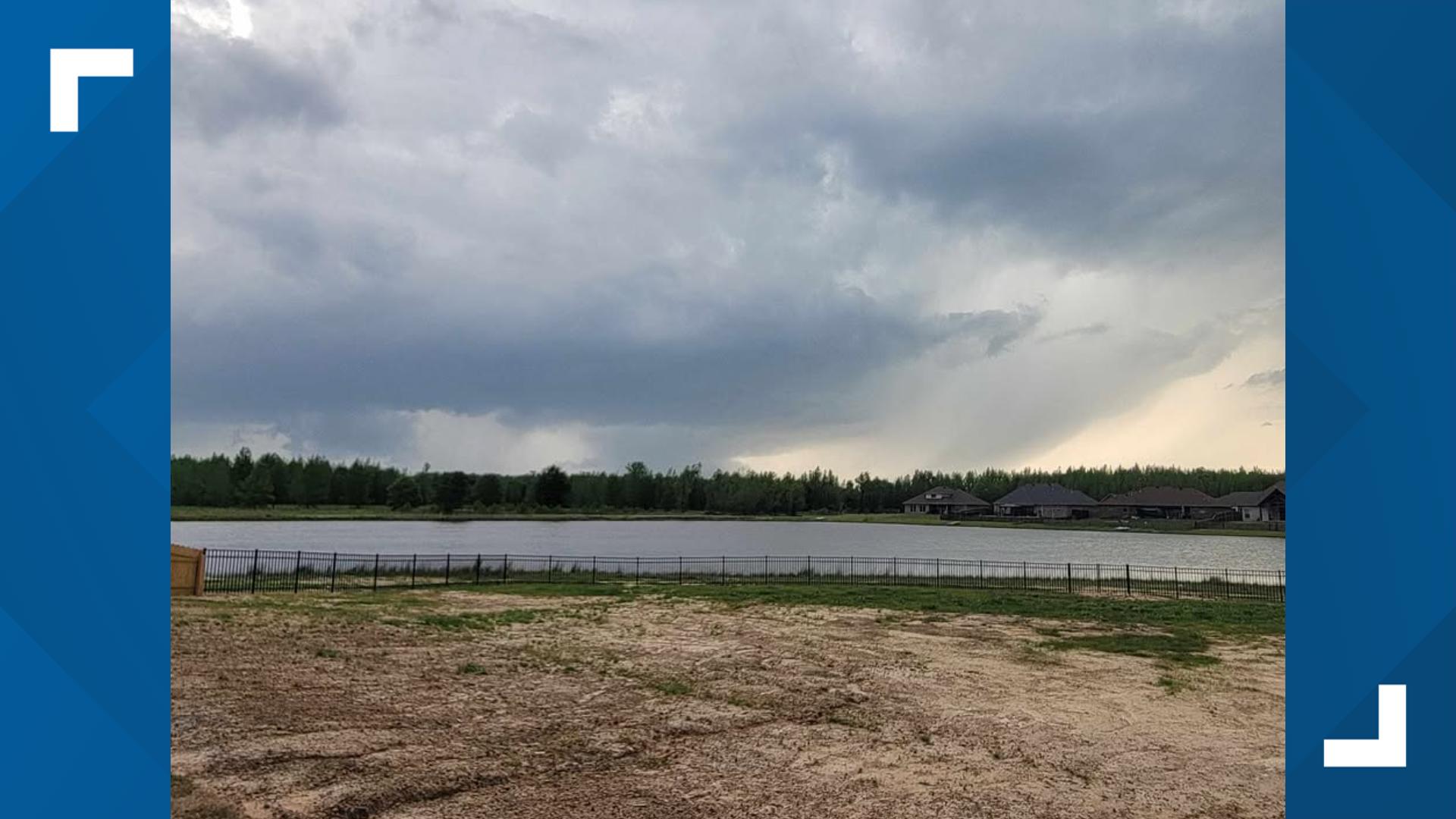 Tornado spotted in Cabot amid severe weather