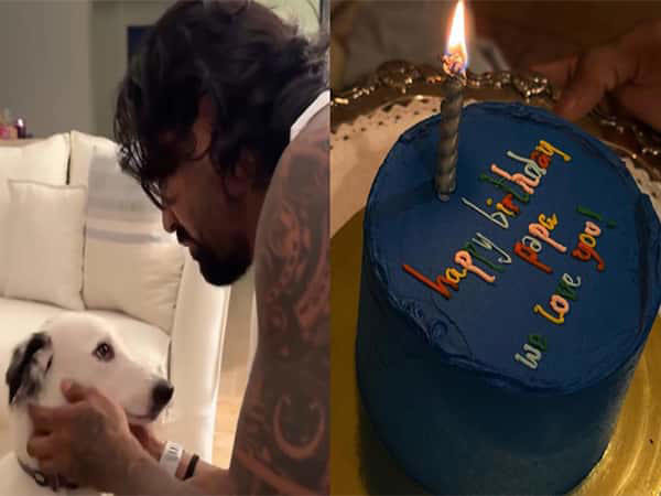 KL Rahul shares birthday moments featuring special cake from baby ...