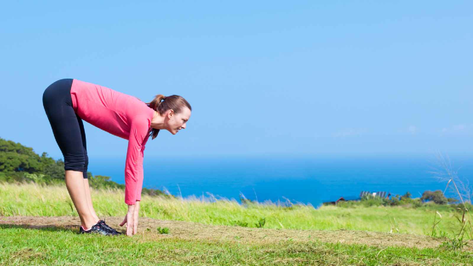 Do the elephant walk exercise to improve posture and balance