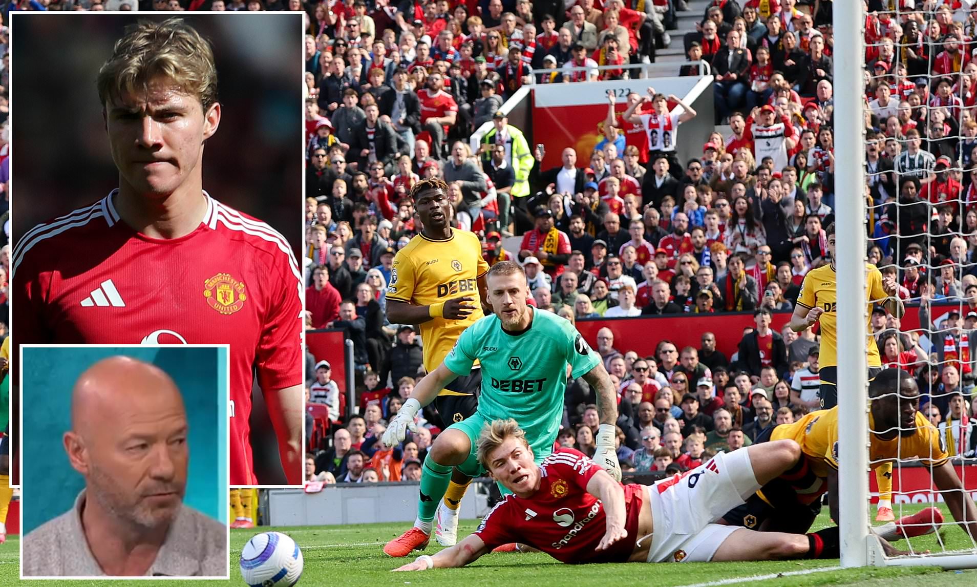 Man United star Rasmus Hojlund branded a 'damaged player' by Premier League legend who pinpoints ...