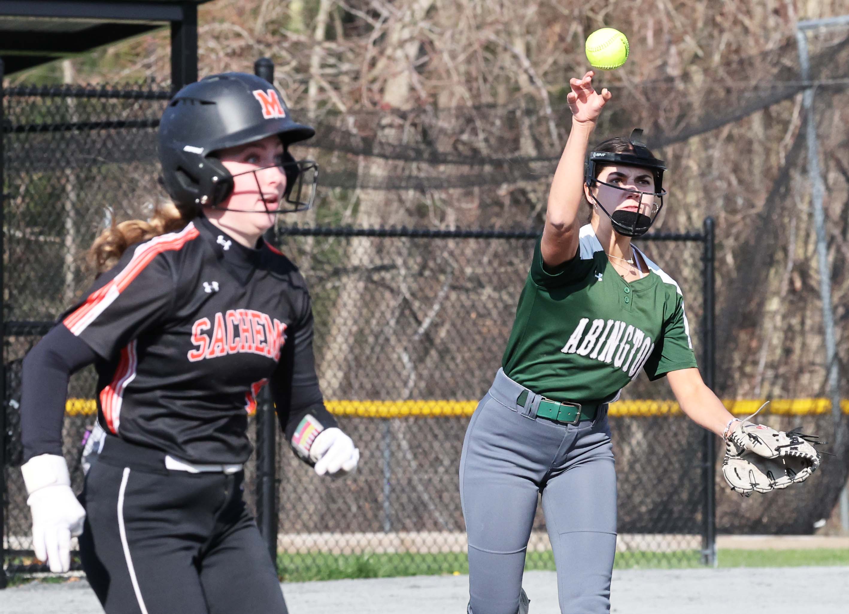 'Super mentally tough': Abington softball pitcher hitting career marks ...