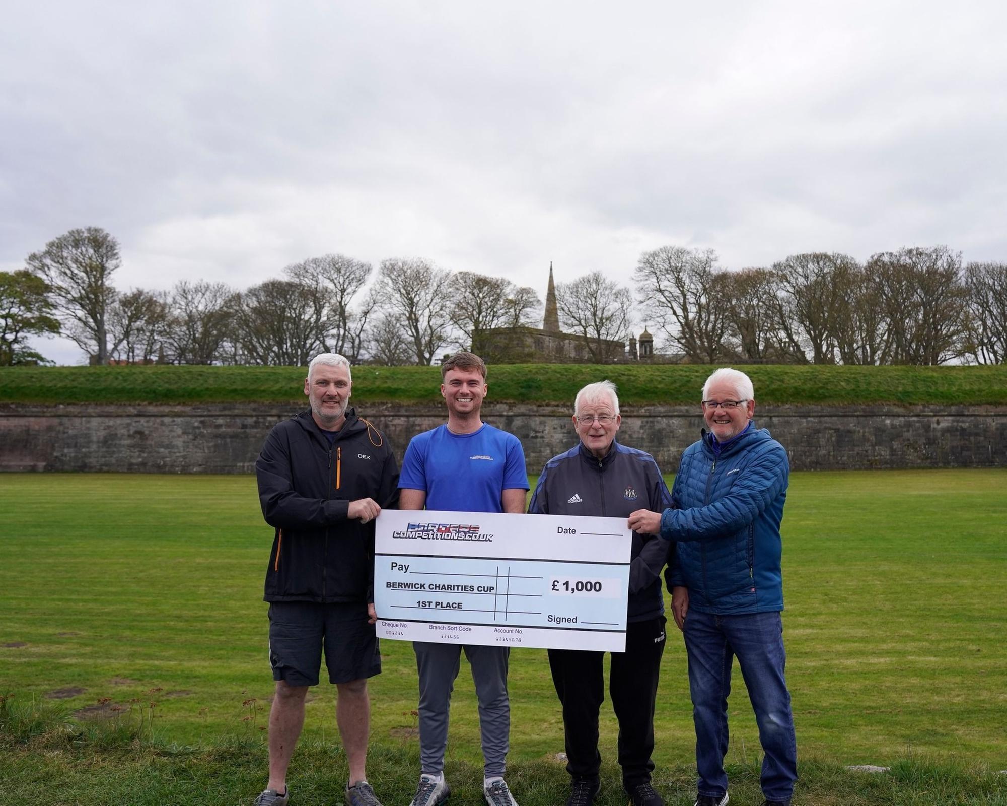 Borders Competitions back Berwick Charities Cup with four-figure prize