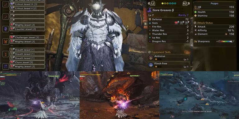 Best Armor Sets For Longsword Builds In MHW