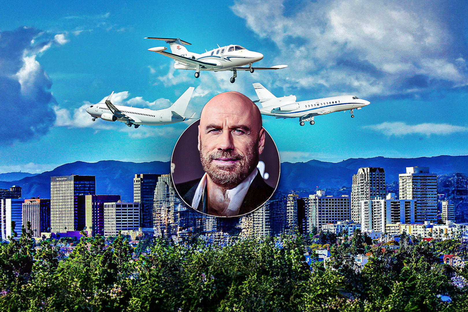 Inside The Luxurious World Of John Travolta's Private Jet Fleet